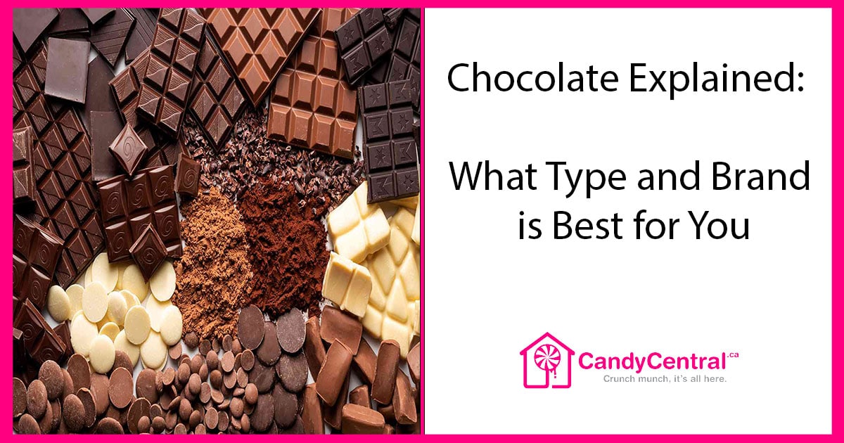 Chocolate Explained: What Type and Brand is Best for You - Candy Central